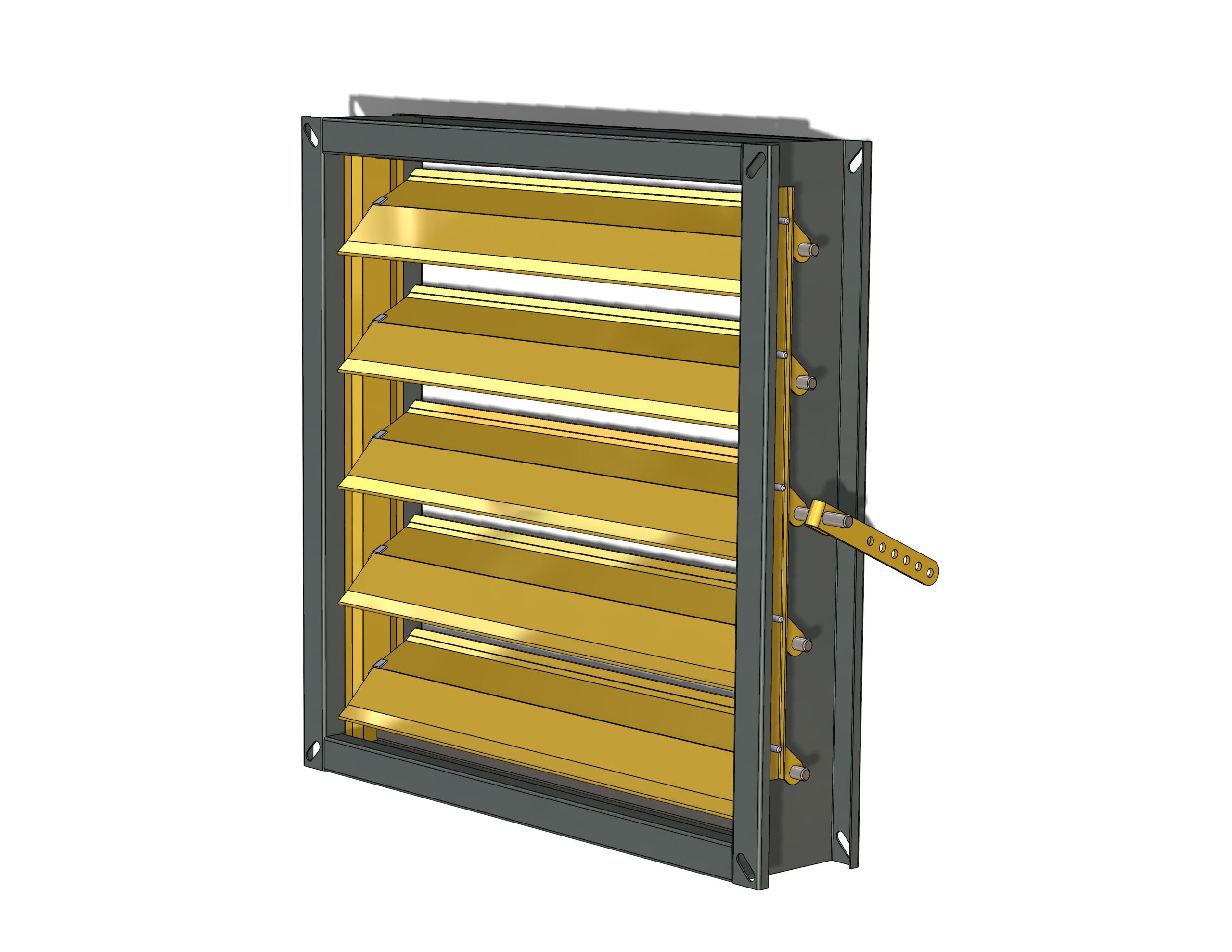 Dikdörtgen Şekil Damper Klape - Termo Yapı